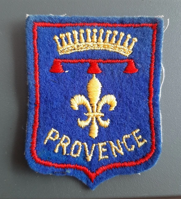 BLASON PROVENCE 62x50 mm écusson Patch insigne tissu ancien FRANCE EUR ...