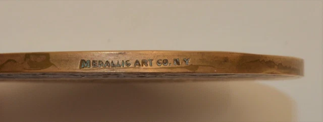 1913 SPRINGFIELD MA Municipal Buildings médaille de bronze Gail Sherman ...