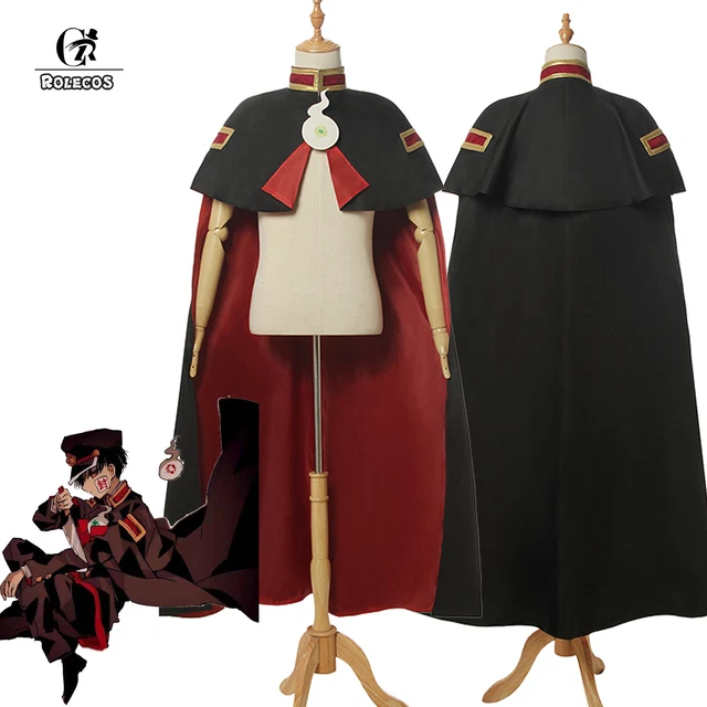 TOILET-BOUND HANAKO-KUN HANAKO-KUN Cosplay Costume Hooded Cloak Robe ...