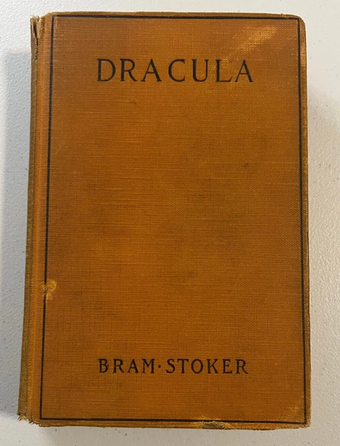 DRACULA BRAM STOKER 1897 First US Edition Very Rare Antiquarian Book Circa 1920s EUR 96,16 ...