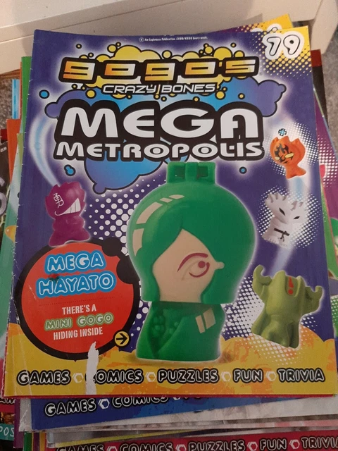 GOGOS CRAZY BONES Mega Metropolis Book (see list) - Offers Welcome £0. ...