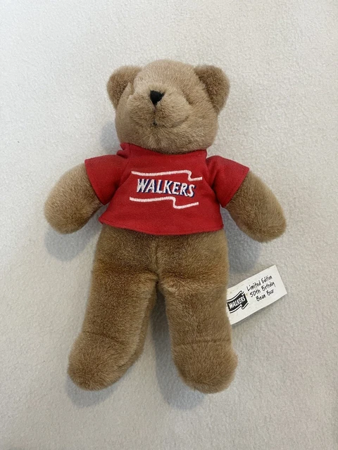 WALKERS CRISPS TEDDY Bear 50th Anniversary Limited Edition - Rare ...
