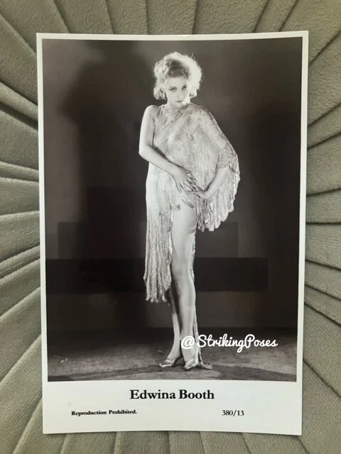 EDWINA BOOTH FILM Star Postcard Repro 1920s actress pin up Swiftsure 523 £4.99 - PicClick UK