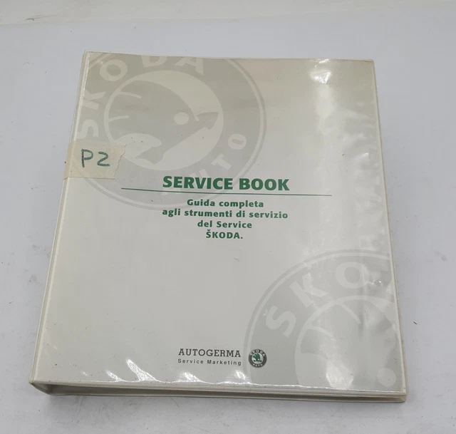 MANUALE OFFICINA SKODA Autogerma Service Book guida agli strumenti del ...