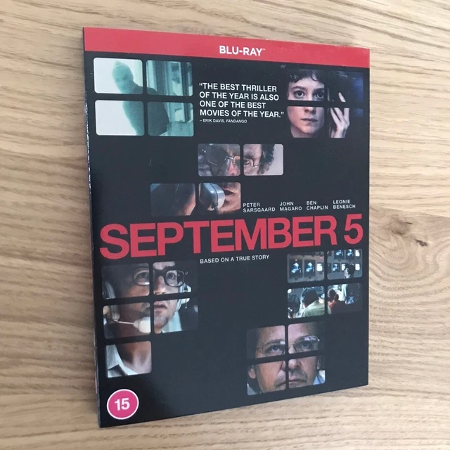 SEPTEMBER 5 BLU-RAY Peter Sarsgaard Ben Chaplin Munich Olympics 1972 ...