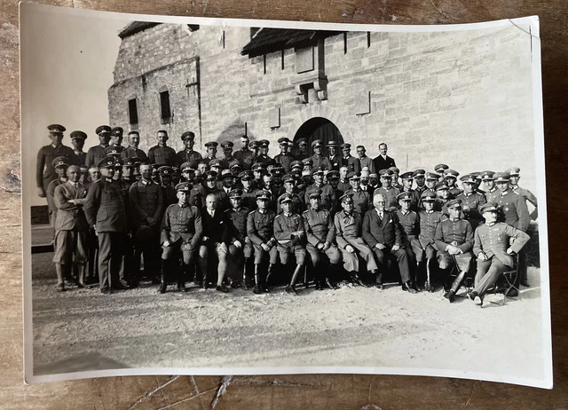 GRUPPENFOTO REICHSWEHR GENERAL Offiziere Orden Original Foto 2.WK WW2 ...