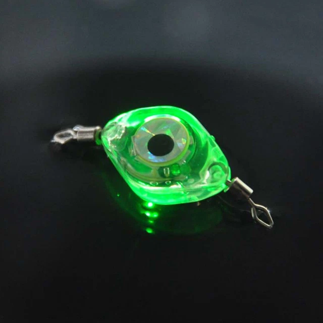 LED ATTRACTING FISH Light Eye Shape Fishing Lure Light for Underwater ...