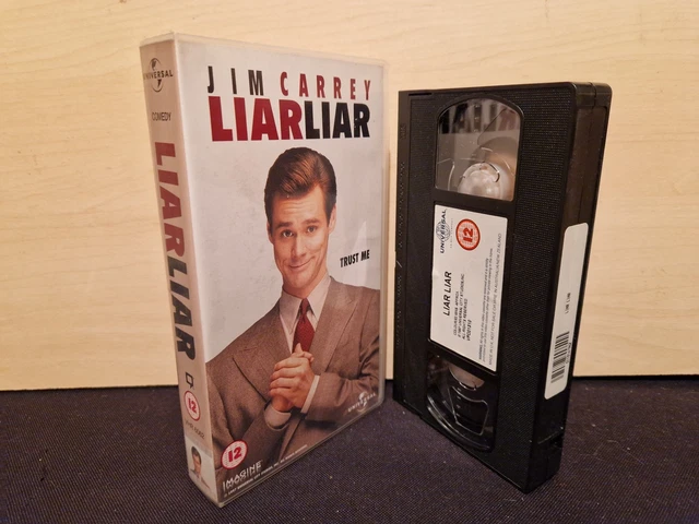 LIAR LIAR - Jim Carrey - PAL VHS Video Tape (A383) £2.99 - PicClick UK