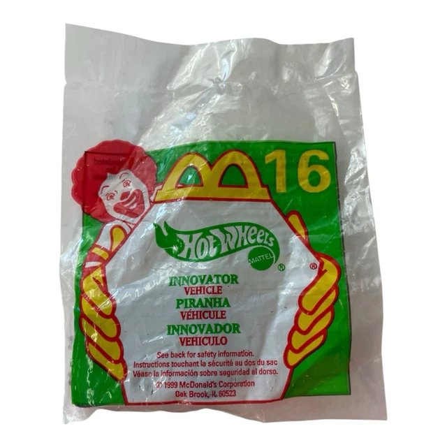 INNOVATOR MCDONALD’S HOT Wheels 1999 Toy $8.84 - PicClick AU