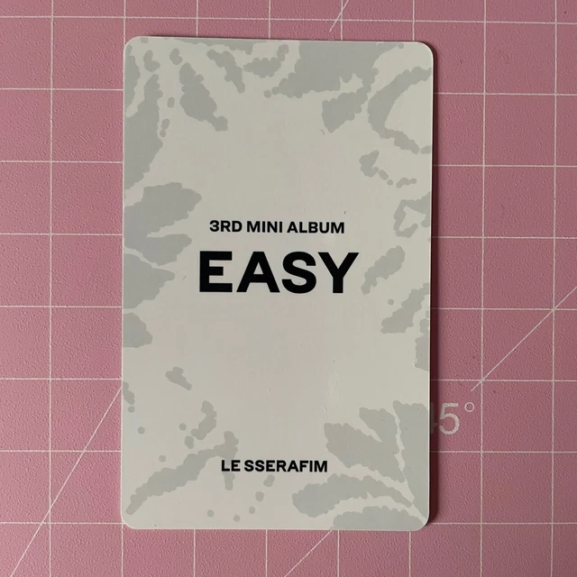 LE SSERAFIM EUNCHAE Easy Weverse Japan Lucky Draw Photocard EUR 11,65 ...