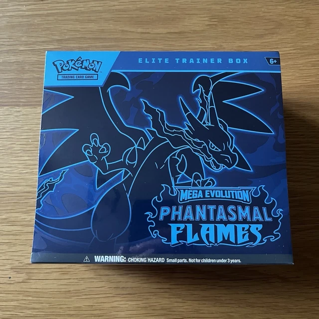 POKEMON MEGA EVOLUTION Phantasmal Flames ETB Elite Trainer Box - Sealed ...