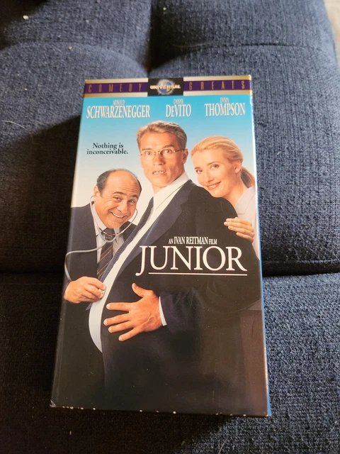 JUNIOR VHS 1994 Arnold Schwarzenegger Danny DeVito $10.00 - PicClick