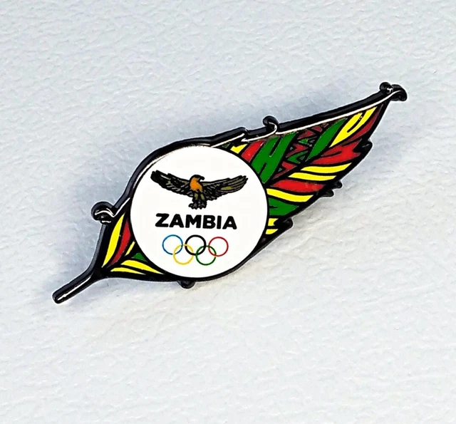 2024 PARIS OLYMPIC Games Zambia NOC Pin Eagle Feather Badge RARE $59.95 ... 2024 PARIS OLYMPIC Games Zambia NOC Pin Eagle Feather Badge RARE $59.95 ...