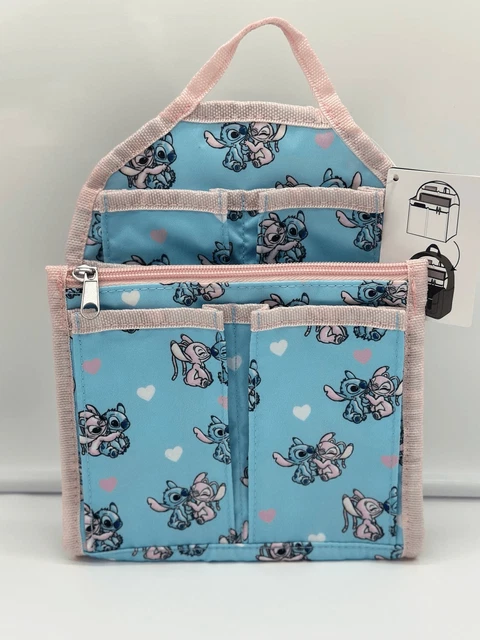 DISNEY LILO & Stitch Angel & Stitch Mini Backpack Organizer £38.64 ...