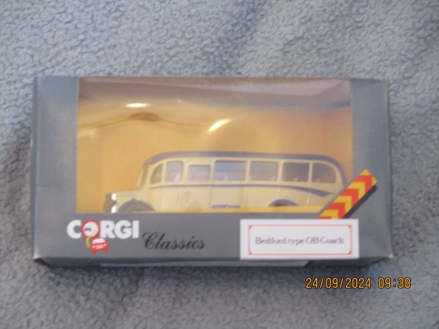CORGI CLASSICS MODEL Bus - Bedford type OB Coach - Royal Blue £25.00 ...