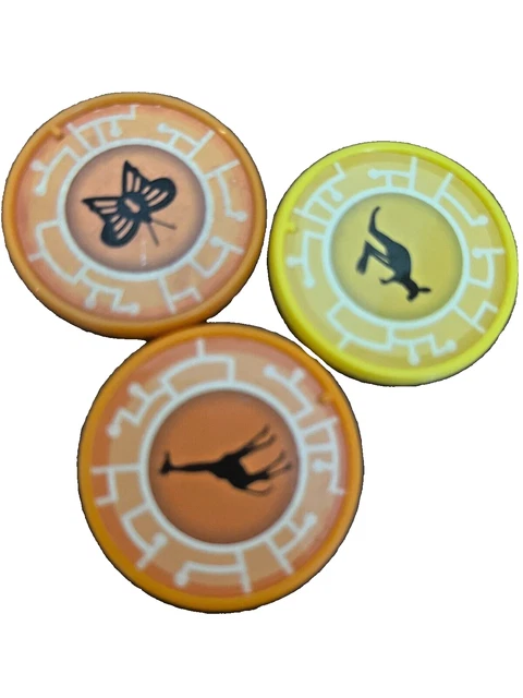 WILD KRATTS CREATURES Power Discs Animals Kangaroo Giraffe Monarch ...