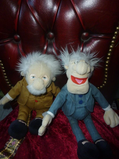 DISNEY STORE EXCLUSIVE Muppets Statler And Waldorf Plush.FREE PP.ALSO ...