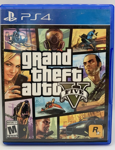 GRAND THEFT AUTO V - Sony PlayStation 4 PS4 CIB completo con mappa e ...