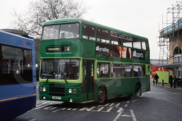 BUS PHOTO - First York 5047 CUB47Y Leyland Olympian ex Yorkshire Rider ...