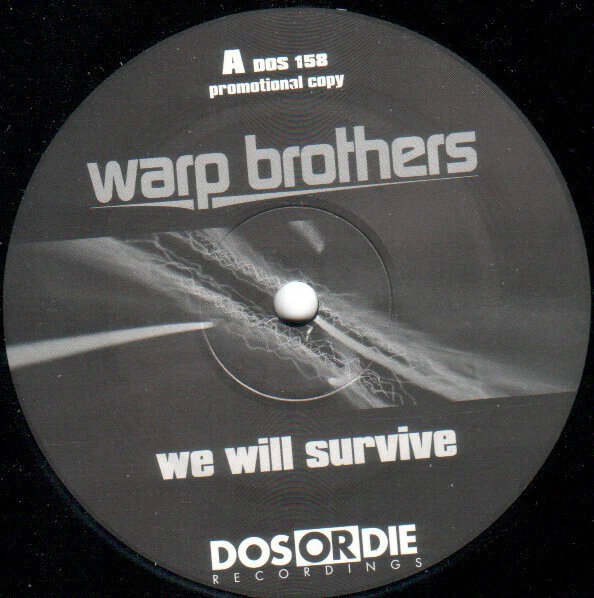 WARP BROTHERS - We Will Survive (12", Promo) (Very Good (VG ...