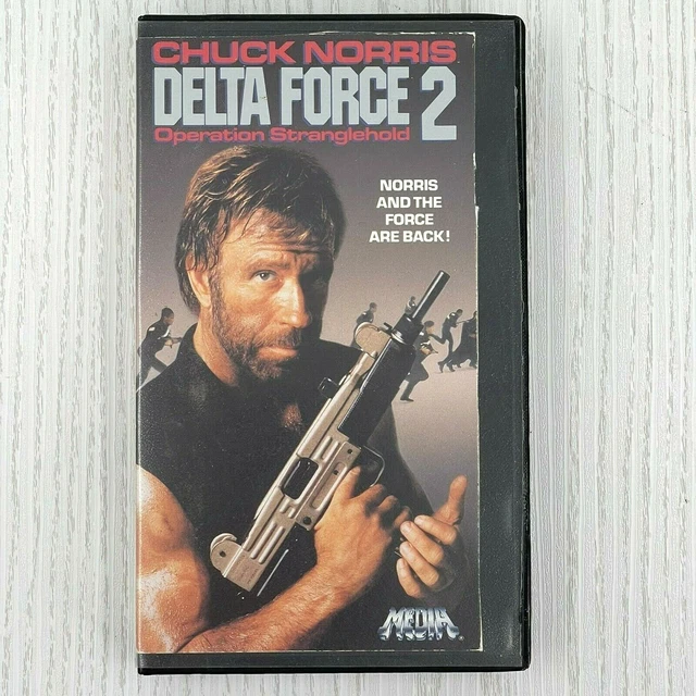 DELTA FORCE 2 (VHS, 1991) Operation Stranglehold Chuck Norris £4.24 ...