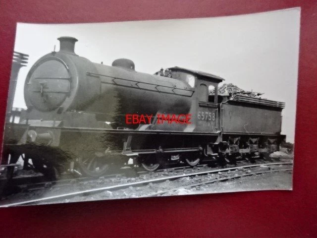 PHOTO LNER Ex Ner Class J26 Loco No 65758 At Newport £3.00 - PicClick UK