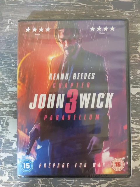 JOHN WICK CHAPTER 3 Parabellum Action Packed New and Sealed DVD 2019 £3.99 - PicClick UK