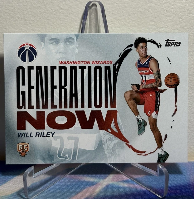 2025-26 TOPPS BASKETBALL WILL RILEY #GN-21 GENERATION NOW ROOKIE $3.50 ...