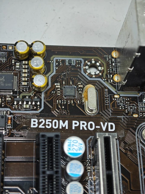 MSI B250M PRO-VD Motherboard - Non-Working, For Parts $25.76 - PicClick CA