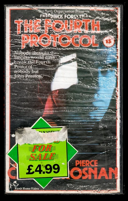 THE FOURTH PROTOCOL Michael Caine Pierce Brosnan Big Box VHS £6.99 ...