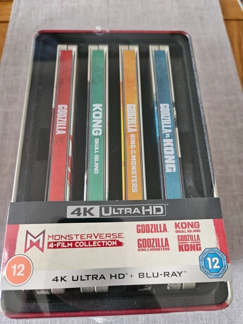 MONSTERVERSE 4K ULTRA HD steelbook Collection New & Sealed £59.95 ...