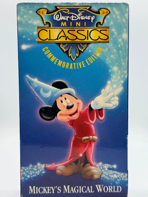 WALT DISNEY MINI Classics - Mickeys Magical World (VHS, 1991) TESTED ...
