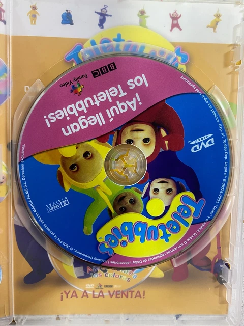 TELETUBBIES DVD APRENDEMOS Colores Bbc Español Ingles Catalan Pal EUR ...