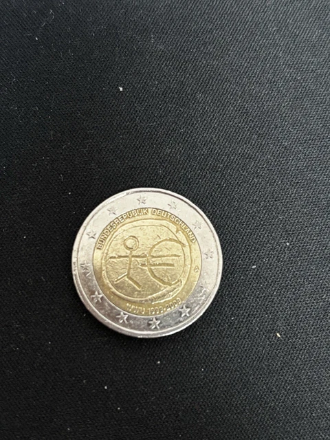 2 EURO MÜNZE Strichmännchen Republik Deutschland WWU 1999-2009 Sammlerstück EUR 25,00 - PicClick DE