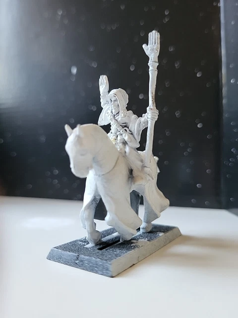 CITADEL WARHAMMER MOUNTED Elf Wizard/Mage Cavalry Macross The Seer ...