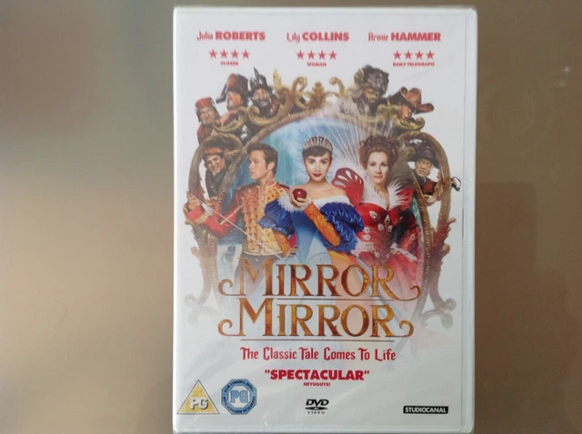 MIRROR MIRROR DVD - Julia Roberts / Armie Hammer - Brand New & Sealed £ ...