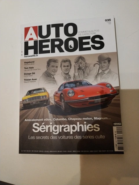 MAGAZINE AUTO HEROES 35 - LES VOITURES DES SÉRIES CULTE neuf EUR 12,00 ...