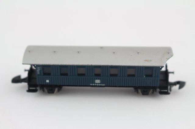 DB PASSENGER CAR Blue From Set 8103 Märklin Mini-Club Gauge Z £22.66 ...