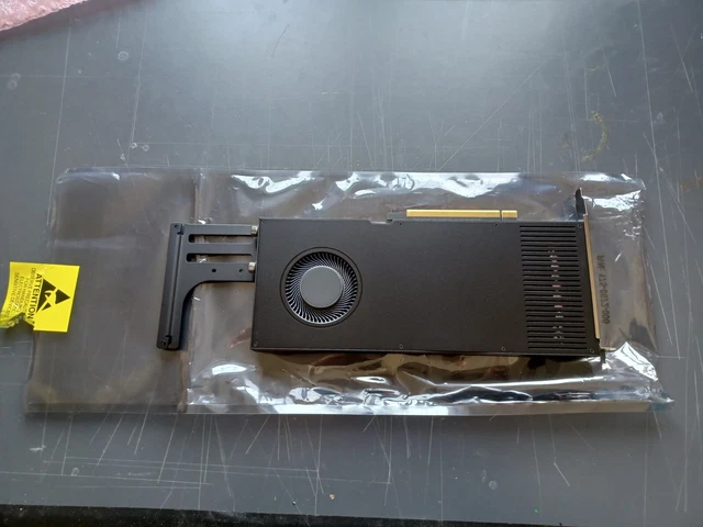 DELL NVIDIA RTX A4000, 16 GB GDDR6, full height, PCIe 4.0x16, 4 DP ...