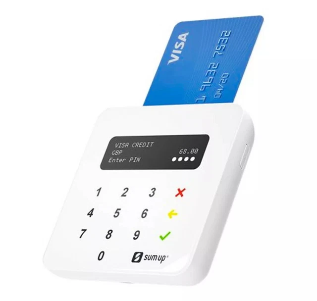 SUMUP® CARD PAYMENT Reader - NEW SEALED (Warranty, USB, Guide & Sticker ...