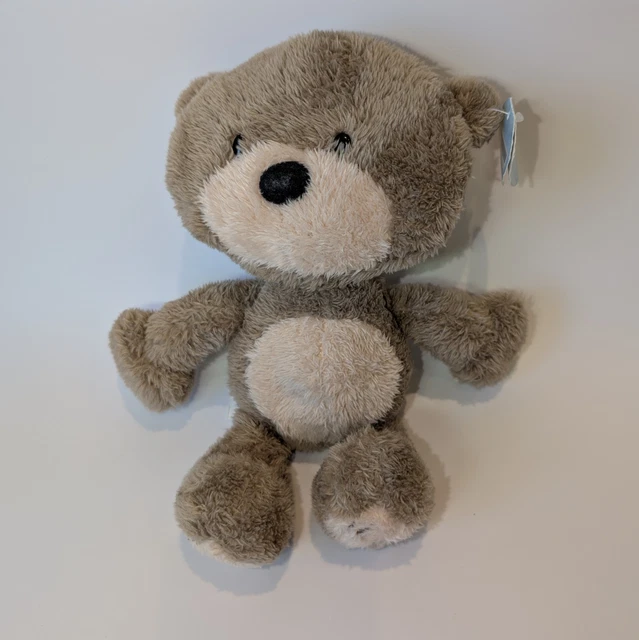 CARD FACTORY HUGS Teddy Bear Plush Soft Toy Brown Beige 8" - 10" approx ...