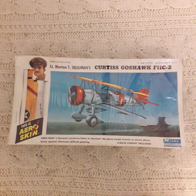 RENWALL 282:149 1:48 Scale Curtiss Goshawk F11C-2 Plastic Model Kit £30 ...