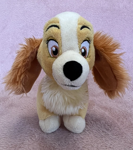 DISNEY STORE LADY And The Tramp Plush Soft Cuddly Toy Stuffed Animal ...