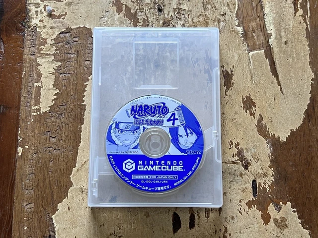 NINTENDO GAMECUBE NARUTO Gekitou Ninja Taisen 4 Clash Disc Only JPN ...