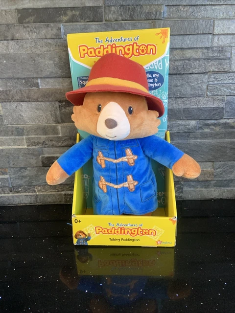 THE ADVENTURES OF Talking Paddington Bear Interactive Plush Toy 25cms £16.32 - PicClick UK