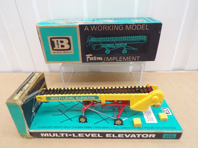 VINTAGE BRITAINS 9564 Hand Operated Multi Level Farm Elevator 1.32 ...