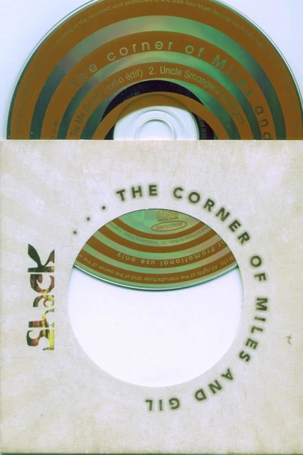 RARE CD 2 Titres SHACK extrait the corner of Miles and Gil - Tie me ...