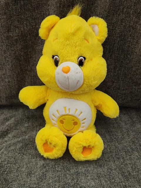 CARE BEARS FUNSHINE Bear 12” Yellow Plush Soft Toy Sunshine 2018 £7.99 ...
