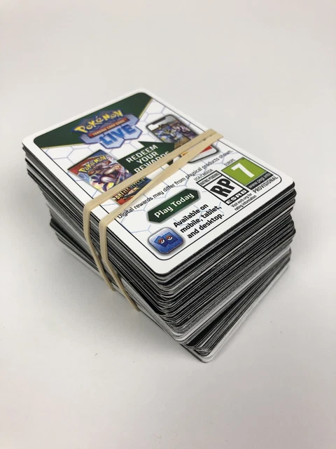 ONE-HUNDRED SEVENTY-FIVE (175) UNUSED/UNREDEEMED Pokemon Code Cards $59 ...