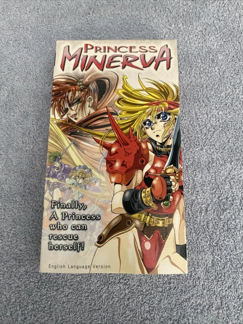 PRINCESS MINERVA NEW Anime VHS Video Tape, 1998, Dubbed ADV Films ...